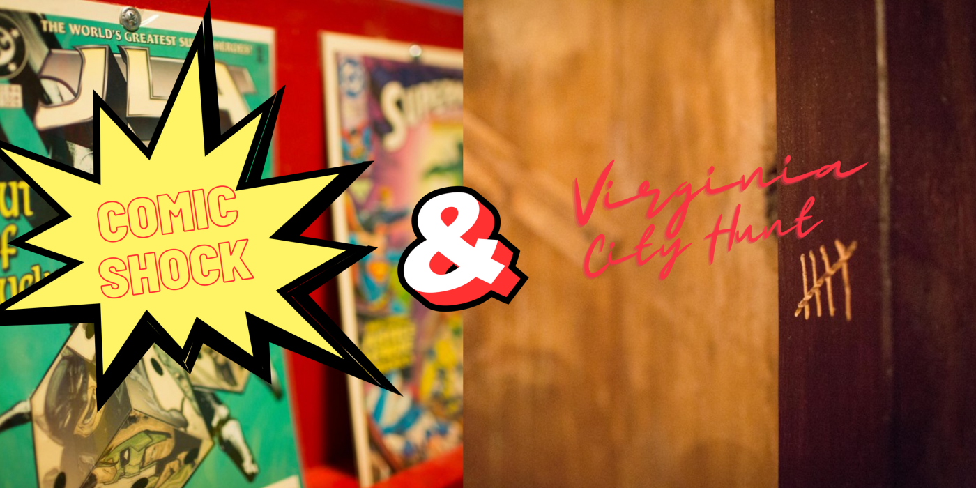 Comic Shock & Virginia City Haunt Combo | Key and Code Escape Room